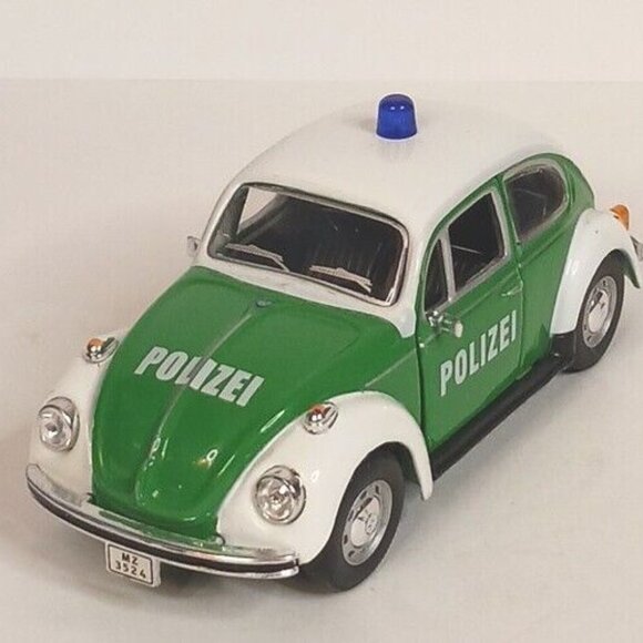 Hongwell | Toys | Hongwell Volkswagon 7 Beetle Polizei Vw Diecast Vintage 43 Good Condition ...